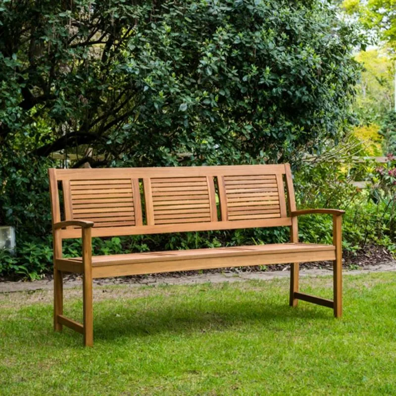 Alexander Rose Acacia Lakeside Bench 4ft - Cowell's Garden Centre ...
