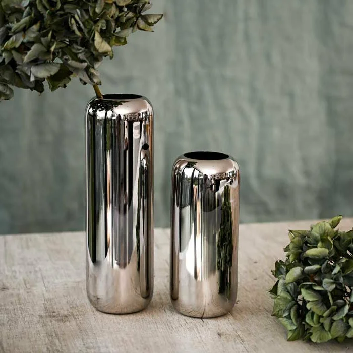 Argentum Mirrored Vase - Small - Cowell's Garden Centre | Woolsington