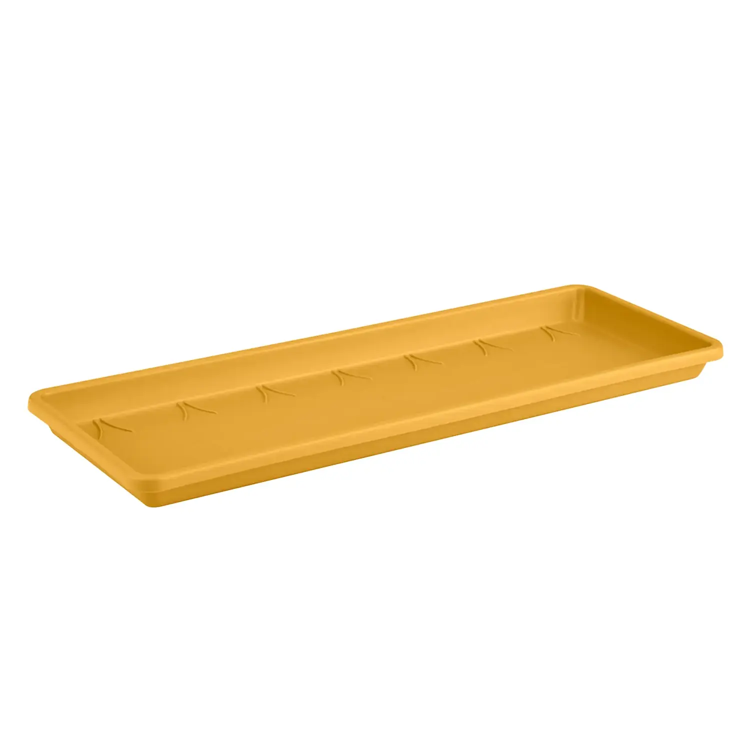 elho Barcelona Honey Yellow Trough Tray 50cm - Cowell's Garden Centre ...