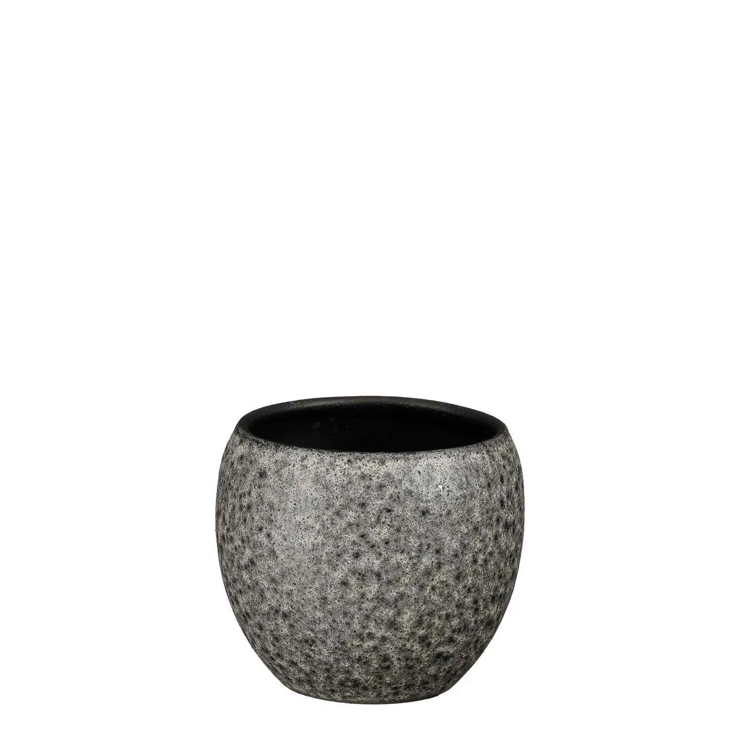 Bent Black Pot - Ø17cm - Cowell's Garden Centre | Woolsington