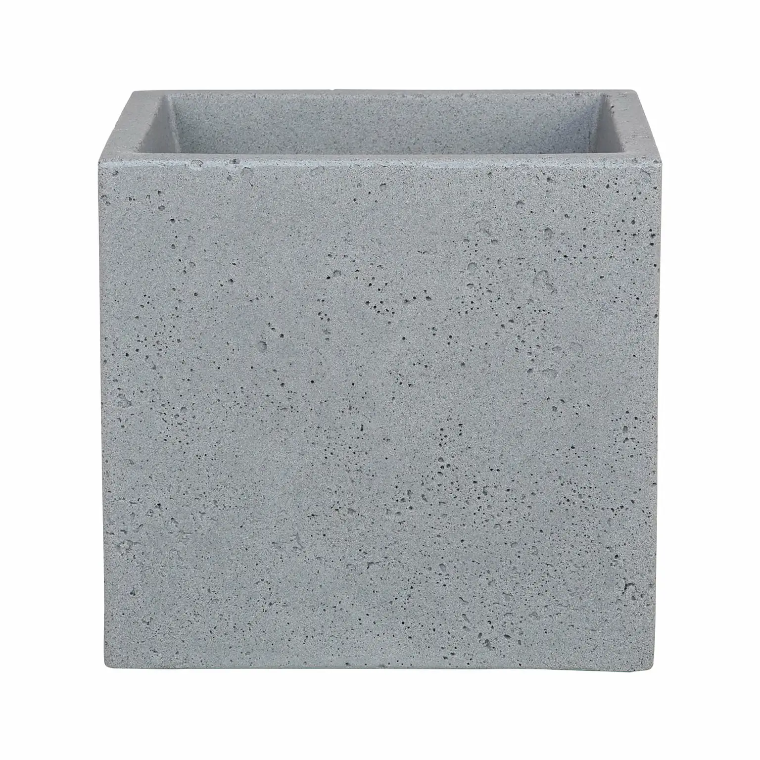 Beton Grey Cube Pot 30cm - Cowell's Garden Centre | Woolsington