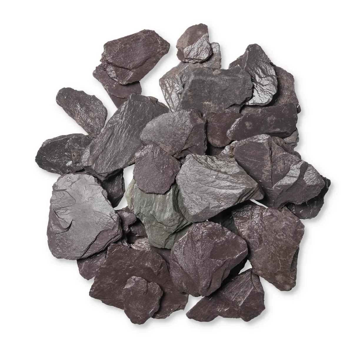 Blue Natural Slate Chippings - Cowell's Garden Centre | Woolsington