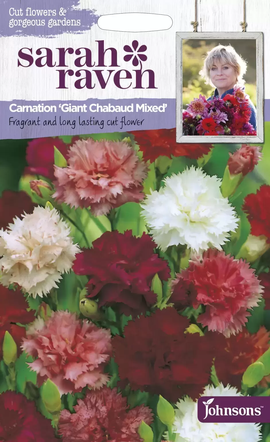 Carnation Giant Chabaud Mixed - Cowell's Garden Centre | Woolsington