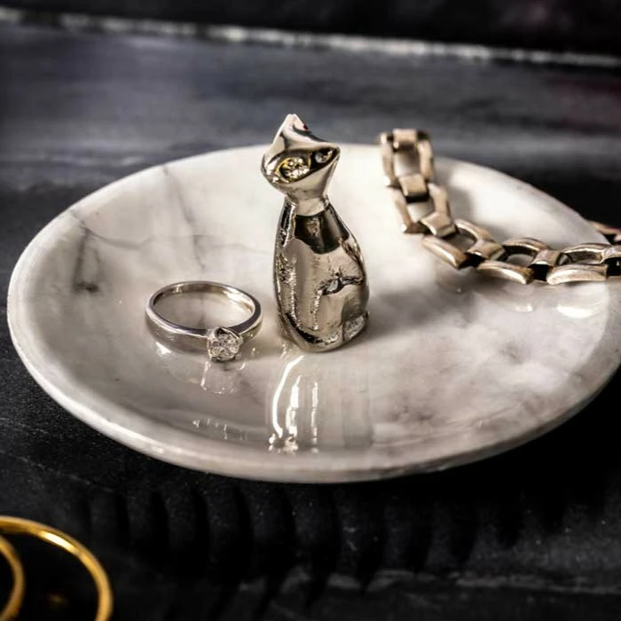 Cat Trinket Tray - Cowell's Garden Centre | Woolsington