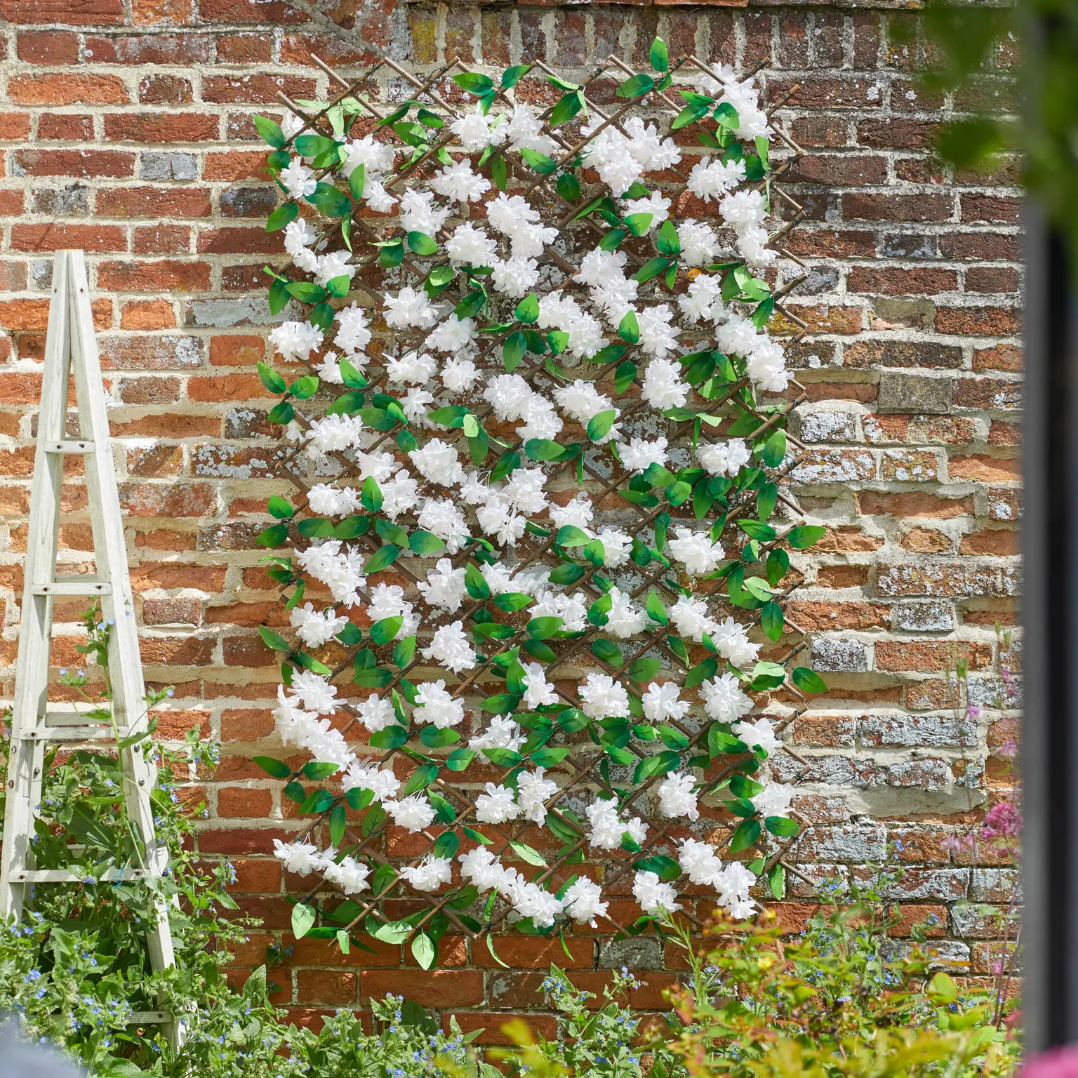 Cherry Blossom Artificial Trellis - Cowell's Garden Centre | Woolsington