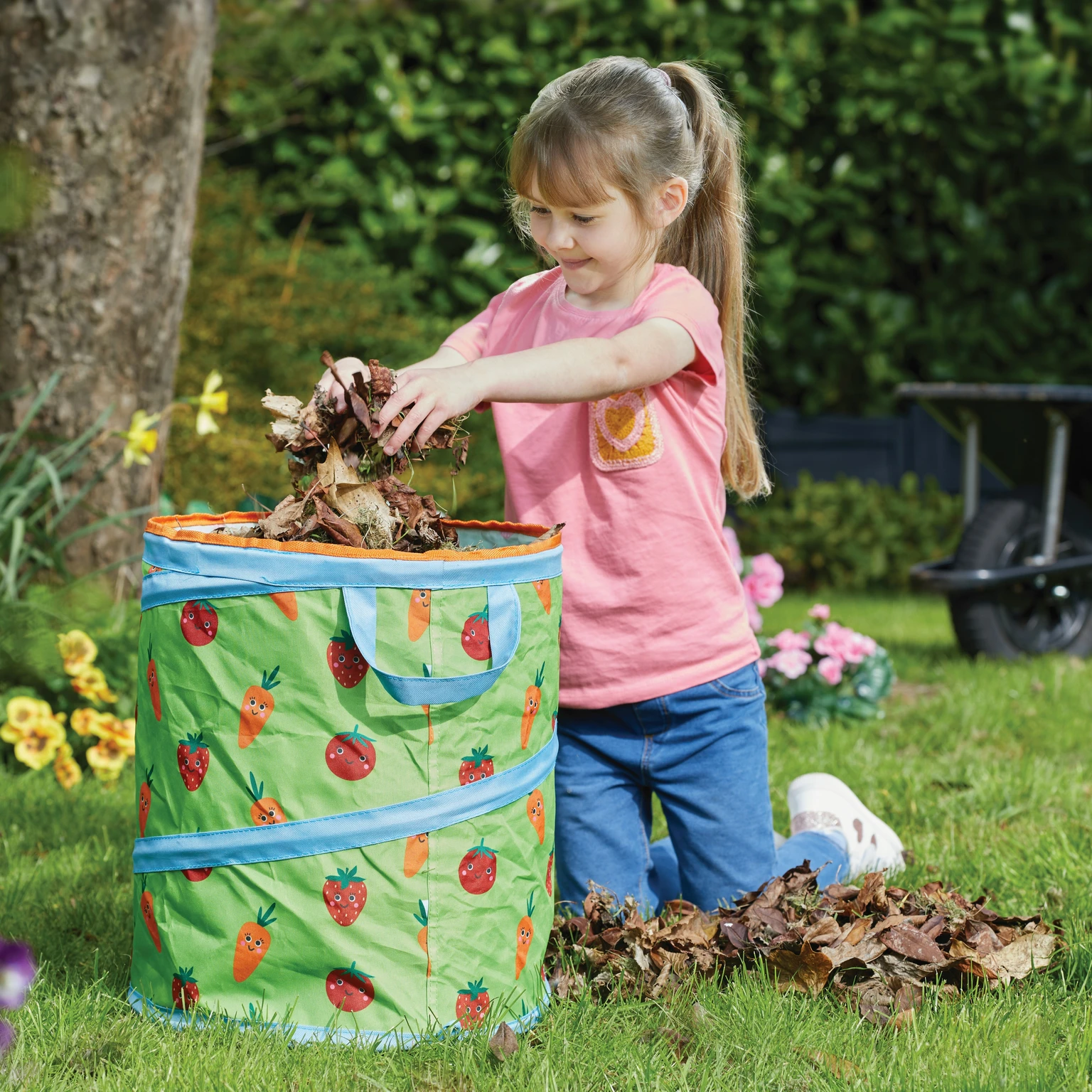 Children's Collapsible Spring Bin - Cowell's Garden Centre | Woolsington