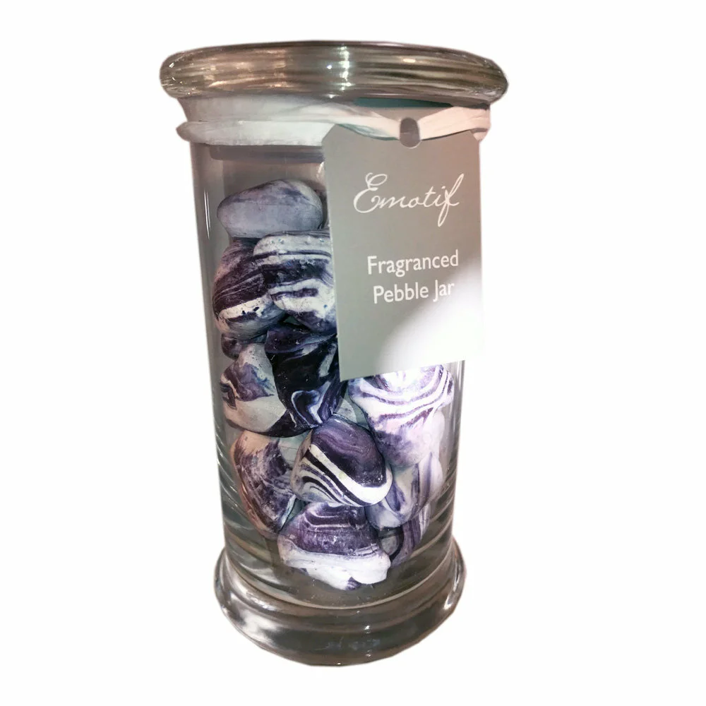 CorinCraft Black Iris Pebble Jar - Cowell's Garden Centre | Woolsington