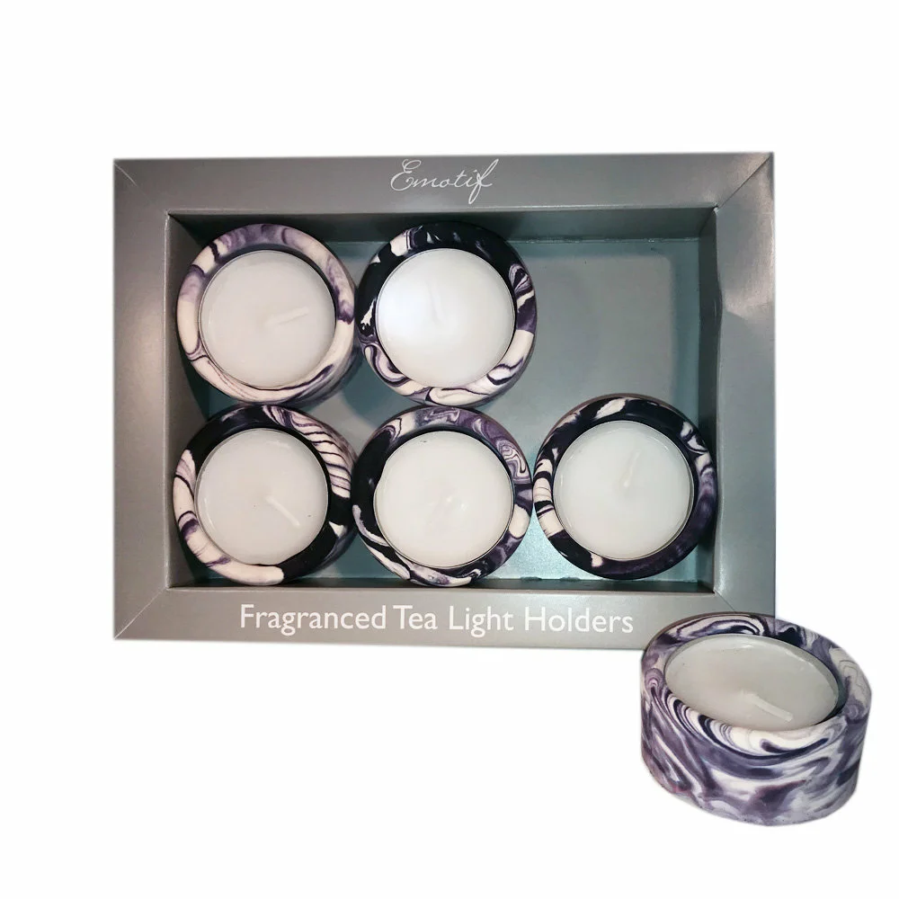 CorinCraft Black Iris Tea Light Holders - Cowell's Garden Centre ...