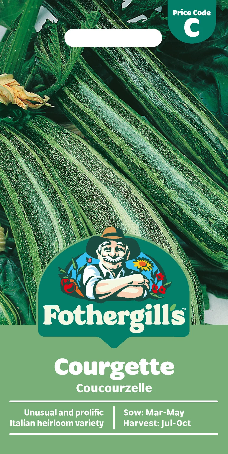 Courgette Coucourzelle Seeds - Cowell's Garden Centre | Woolsington