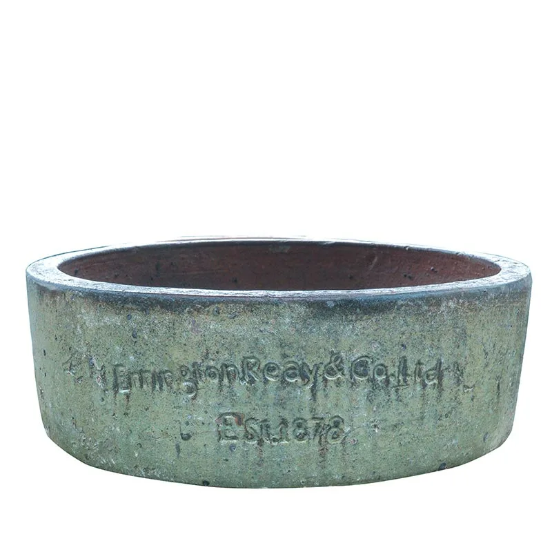 Courtyard Stone Low Planter Ø50cm - Cowell's Garden Centre | Woolsington