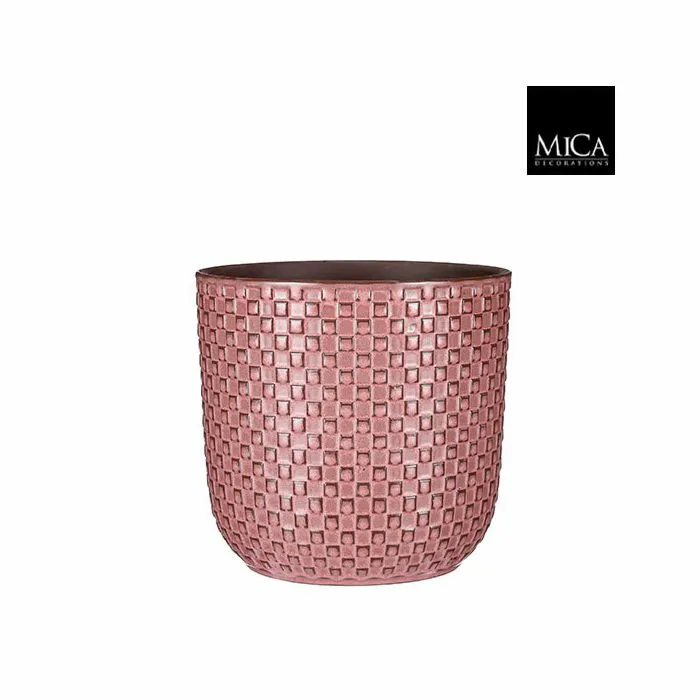 Daan Pink Pot - Ø22cm - Cowell's Garden Centre | Woolsington
