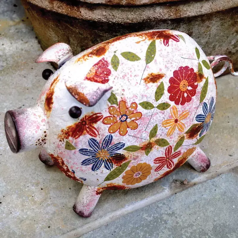 Decorative Garden Pig - Gertrude - Cowell's Garden Centre | Woolsington