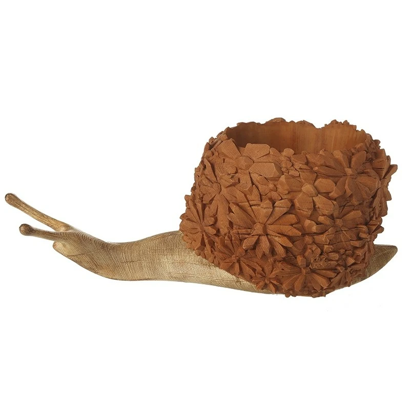 Floral Snail Pot - Cowell's Garden Centre | Woolsington