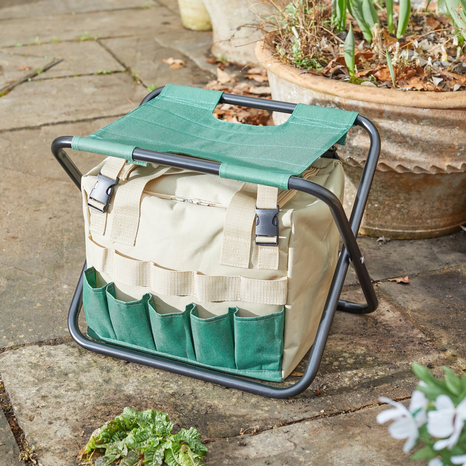 Folding Hobby Seat - Cowell's Garden Centre | Woolsington