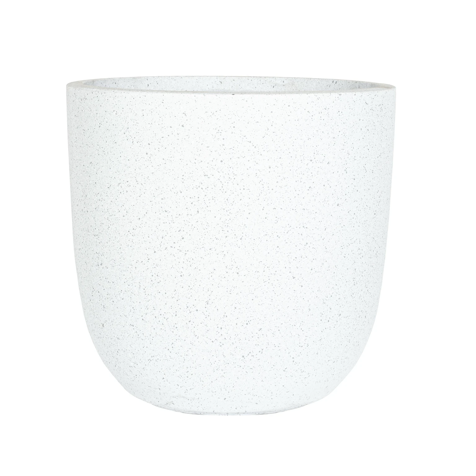Granito White Egg Pot Ø25cm - Cowell's Garden Centre | Woolsington