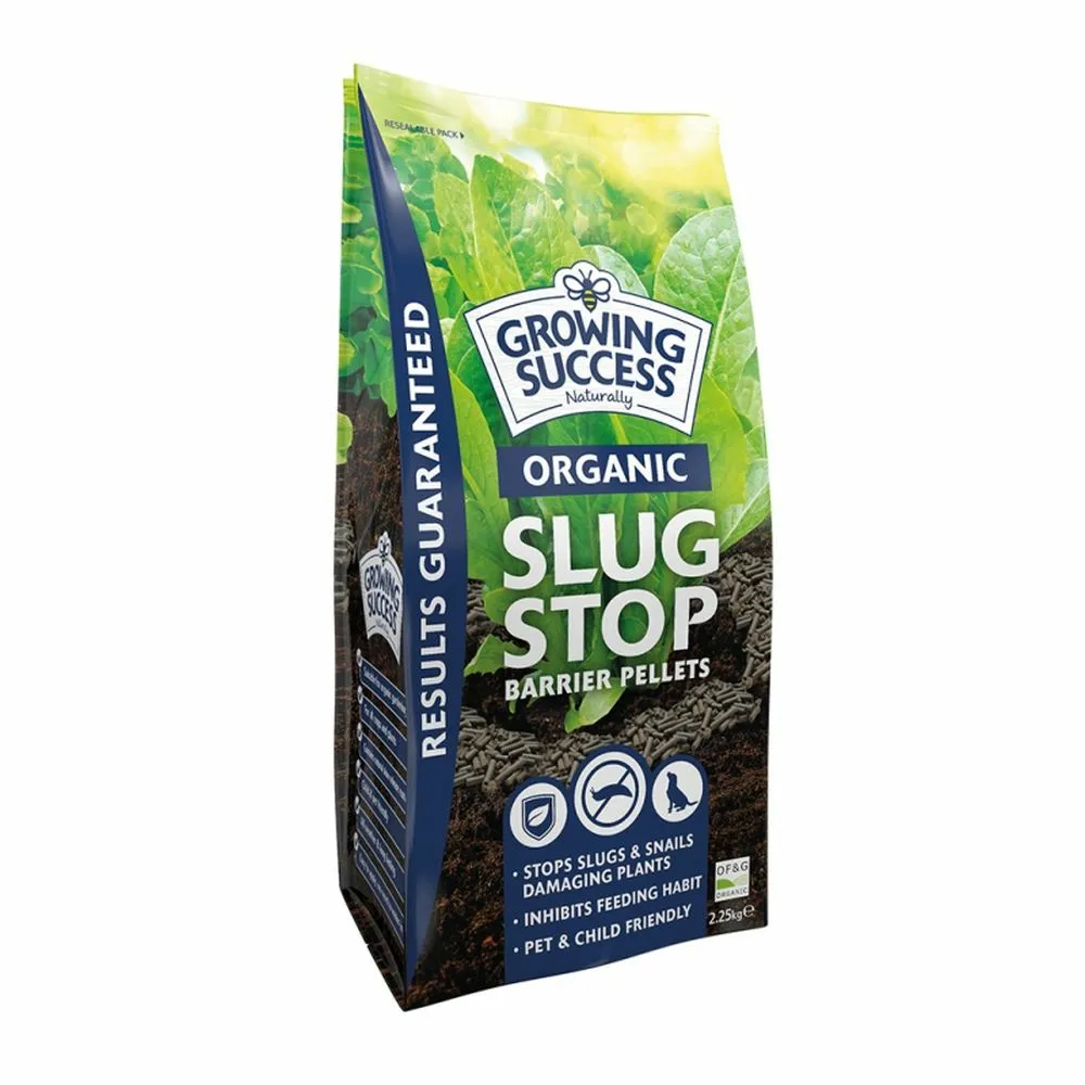 Growing Success Organic Slug Stop Pellets - Cowell's Garden Centre ...