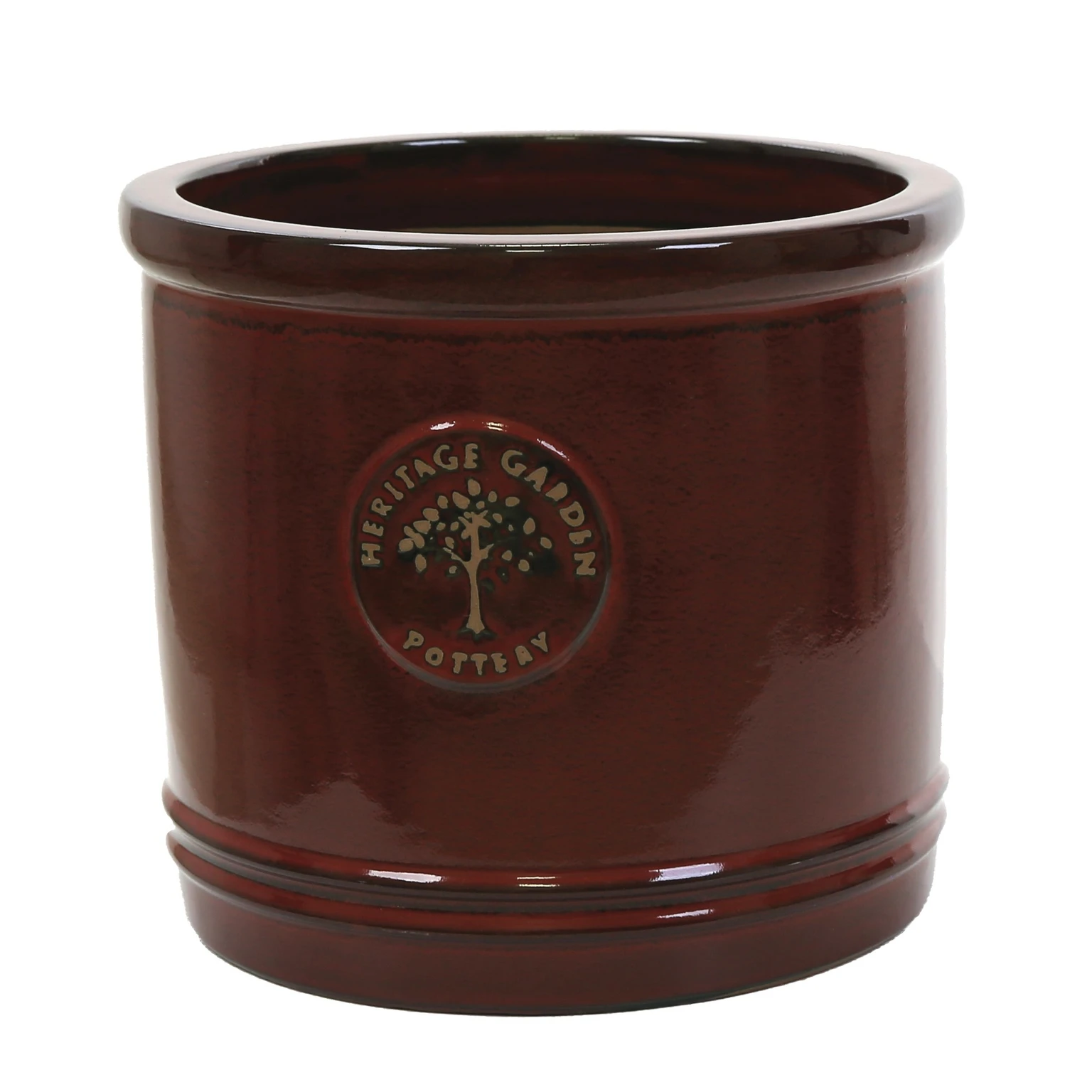 Heritage Red Cylinder Pot Ø25cm - Cowell's Garden Centre | Woolsington