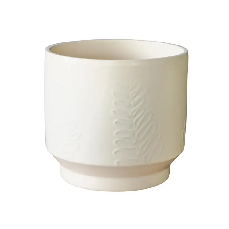 Ivyline Botanist Ivory Planter Ø14cm - Cowell's Garden Centre | Woolsington