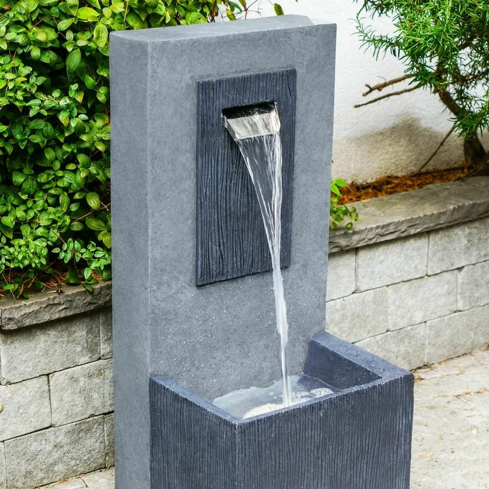 Contemporary Garden Water Feature DIY Garden Fountains And Waterfalls,