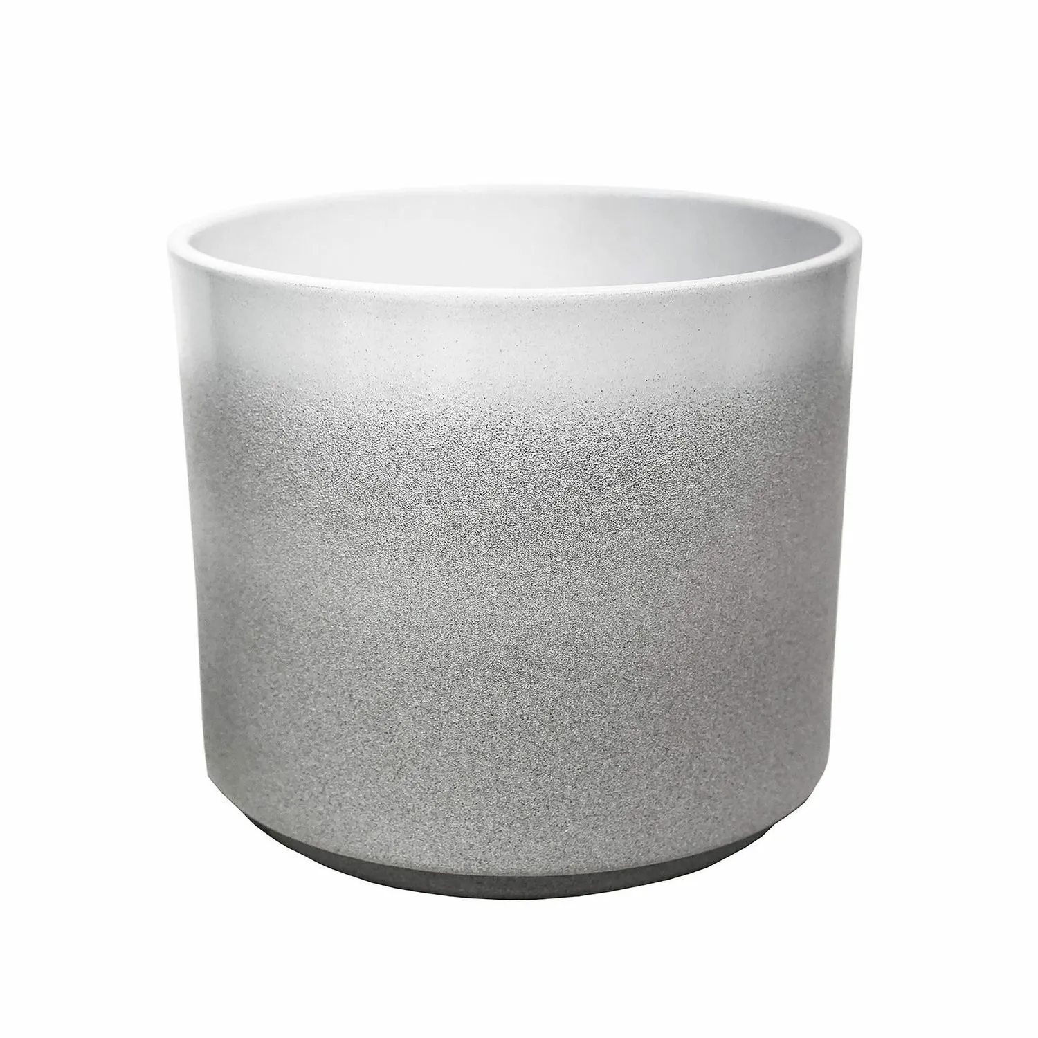Ivyline Leon White Planter Ø22cm - Cowell's Garden Centre | Woolsington