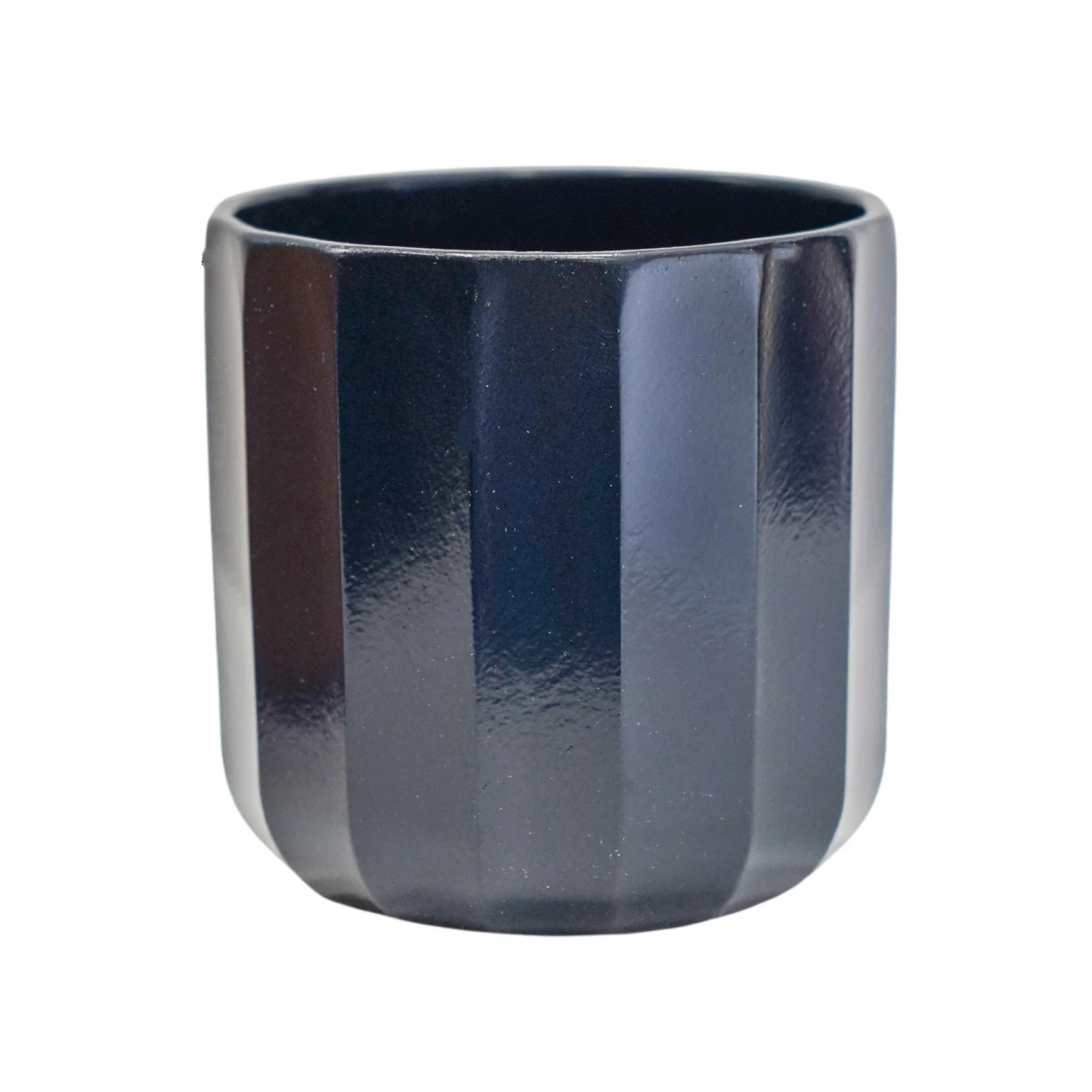 Ivyline Positano Navy Geo Planter - Small - Cowell's Garden Centre ...