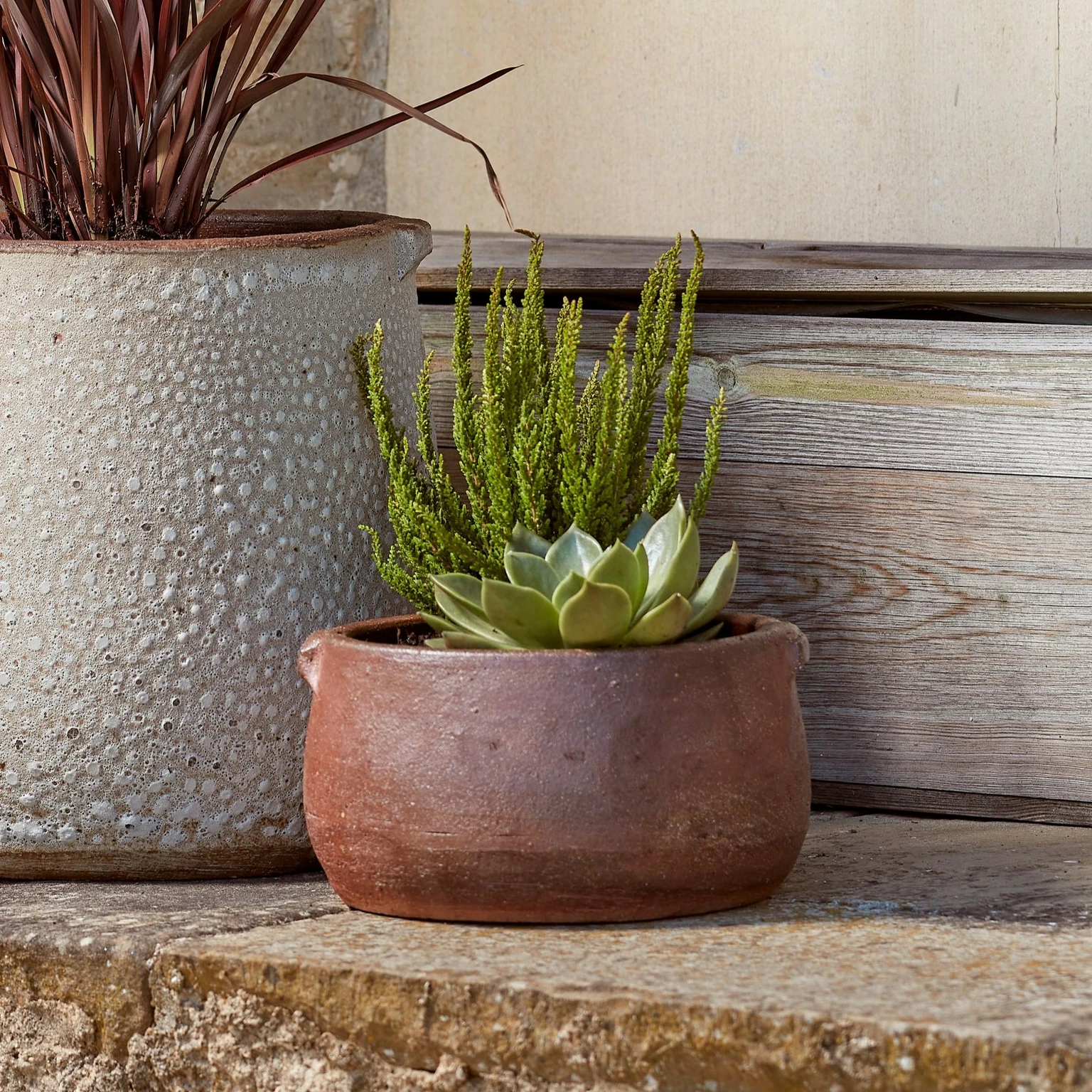 Mak Low Ancient Pot Ø41cm - Cowell's Garden Centre | Woolsington