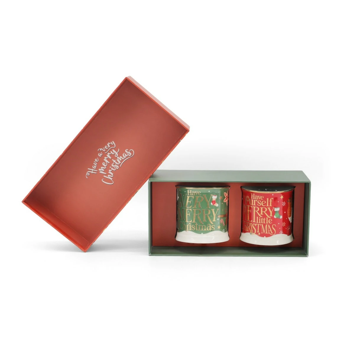 Merry Christmas Tankard Mug Set - Cowell's Garden Centre | Woolsington