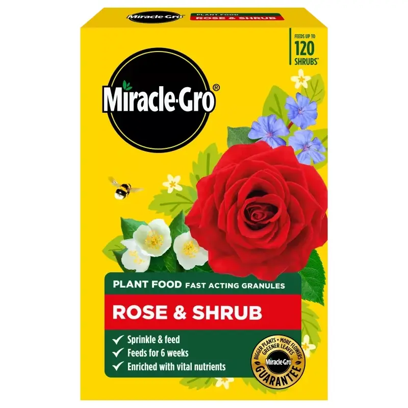 Miracle-Gro Rose & Shrub Fast Acting Plant Food 3kg - Cowell's Garden ...