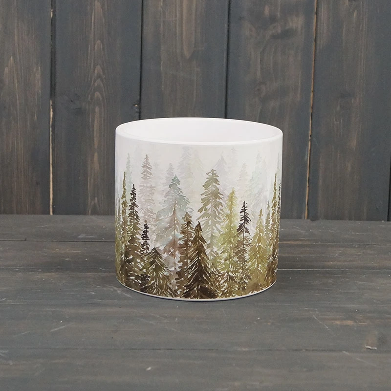 Mountainscape Print Pot Ø12cm - Cowell's Garden Centre | Woolsington