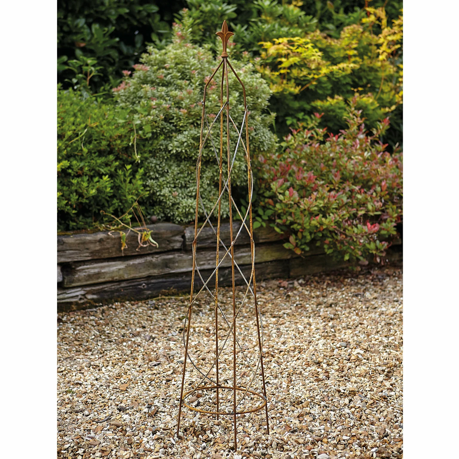 Nostell Rust Obelisk - Small - Cowell's Garden Centre | Woolsington