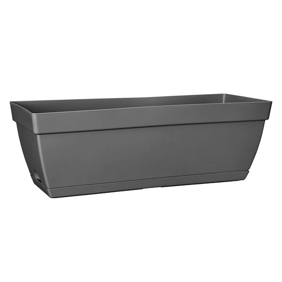 Paris Balcony Trough - Anthracite - Cowell's Garden Centre | Woolsington