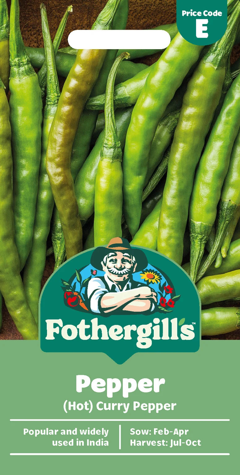 Pepper (Chilli) Curry Pepper Seeds - Cowell's Garden Centre | Woolsington