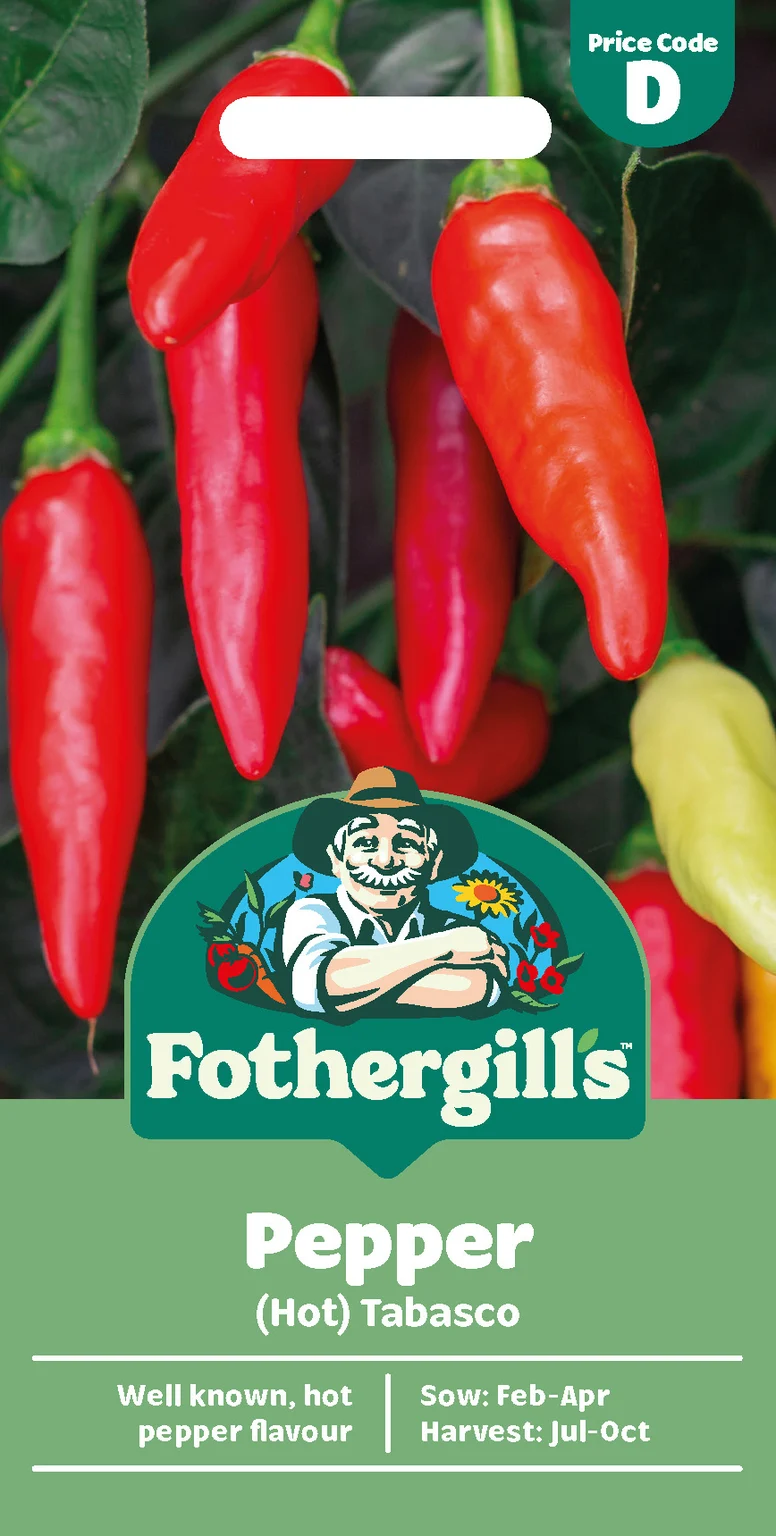 Pepper (Chilli) Tabasco - Cowell's Garden Centre | Woolsington