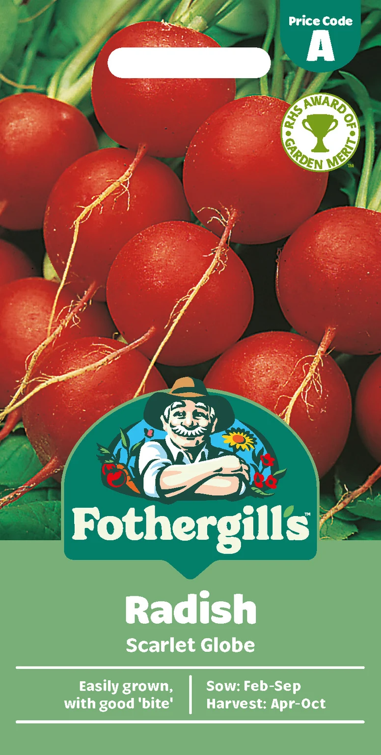 Radish Scarlet Globe Seeds - Cowell's Garden Centre | Woolsington