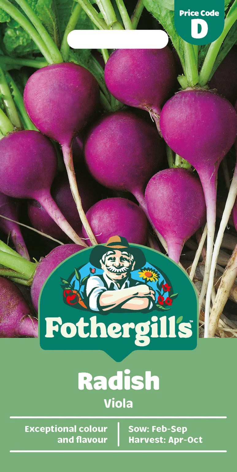 Radish Viola Seeds - Cowell's Garden Centre | Woolsington