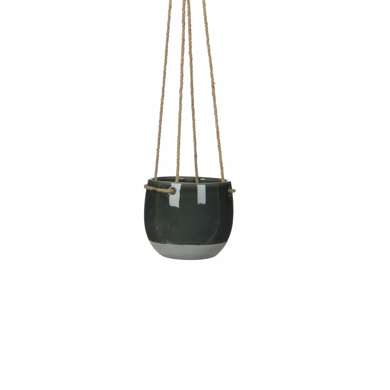 Resa Hanging Dark Grey Pot - Ø13cm - Cowell's Garden Centre | Woolsington