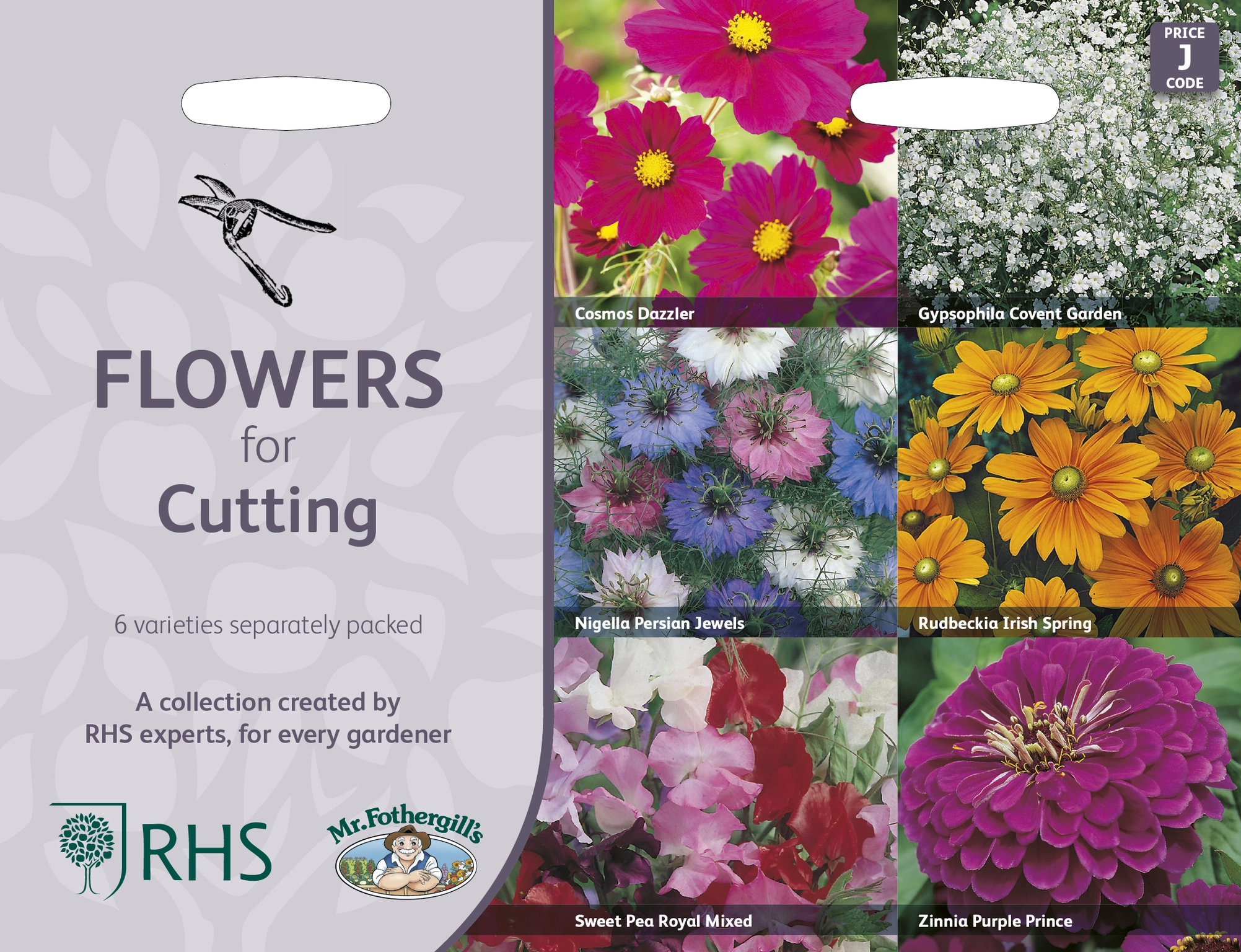 RHS Flowers For Cutting Seed Collection - Cowell's Garden Centre ...