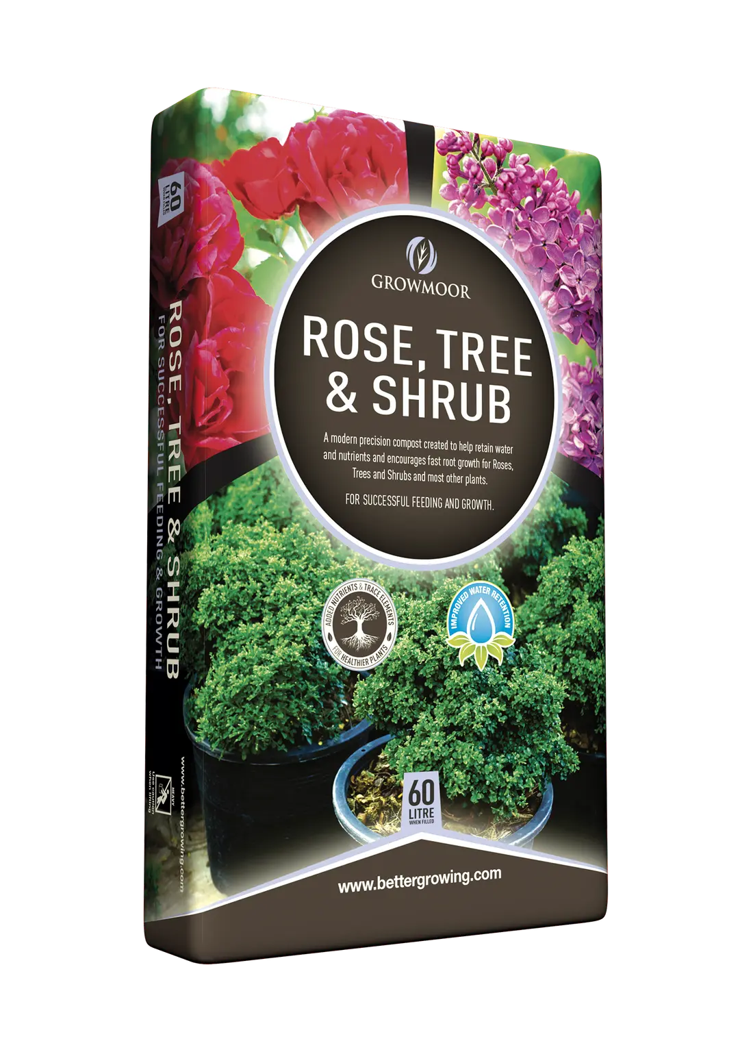 Rose, Tree & Shrub Compost 60L - Cowell's Garden Centre | Woolsington