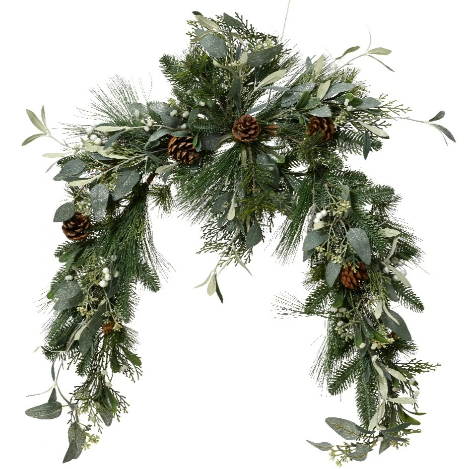 Rustic Glitter Garland - Cowell's Garden Centre | Woolsington