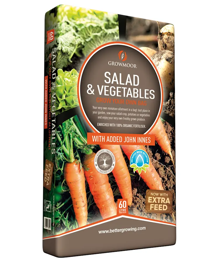 Salad & Vegetable Compost 60L - Cowell's Garden Centre | Woolsington