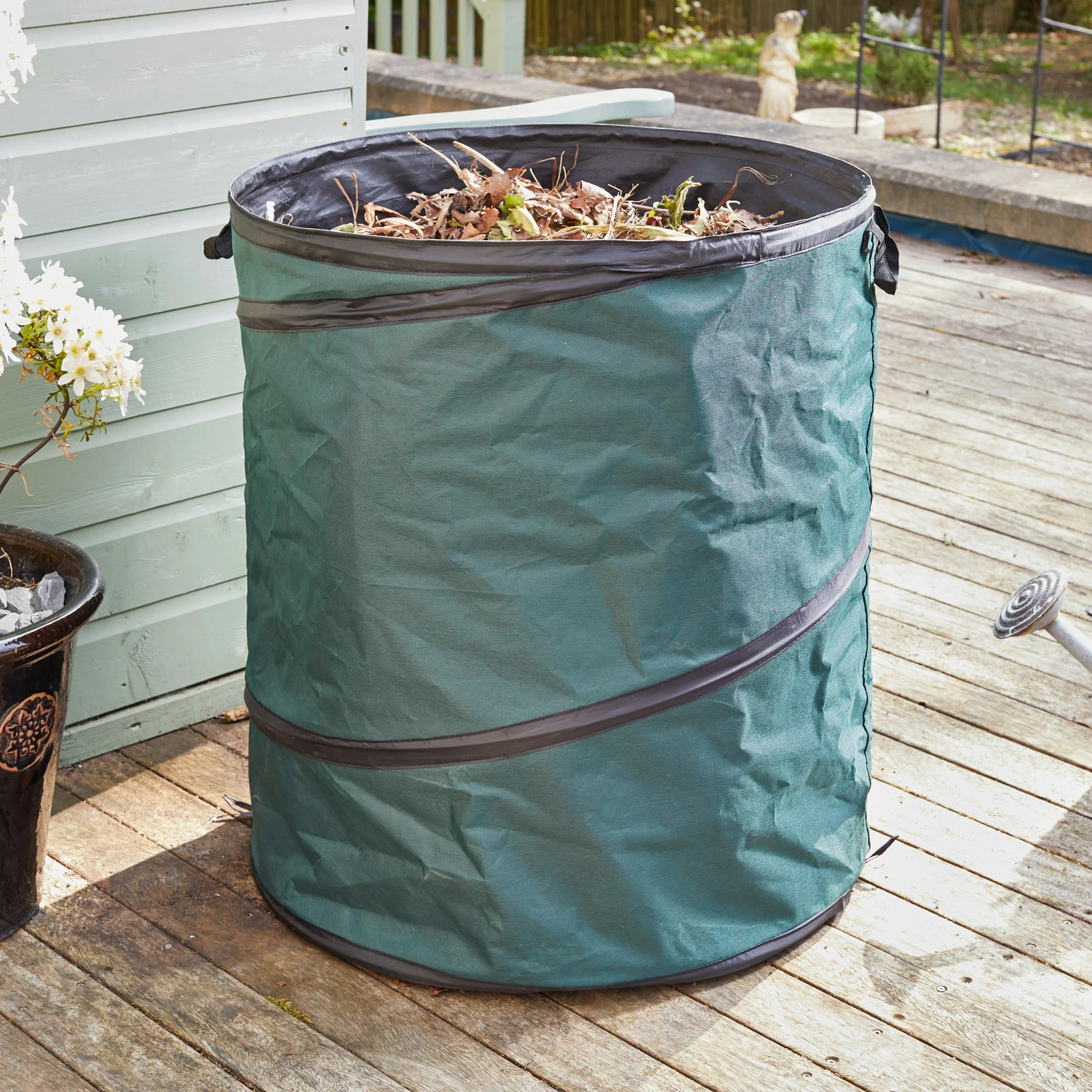 Collapsible Spring Bin 200L - Cowell's Garden Centre | Woolsington
