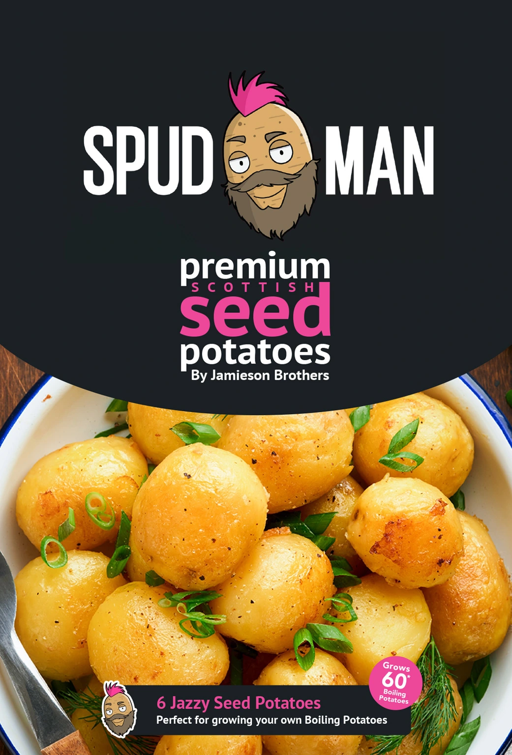 Spudman Potato Jazzy - Taster Pack - Cowell's Garden Centre | Woolsington