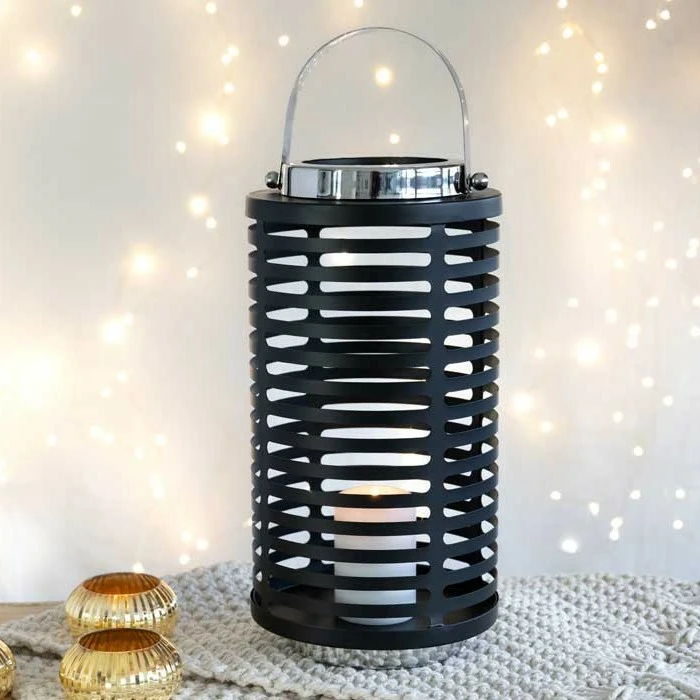 Steel Studio Lantern - Medium - Cowell's Garden Centre | Woolsington