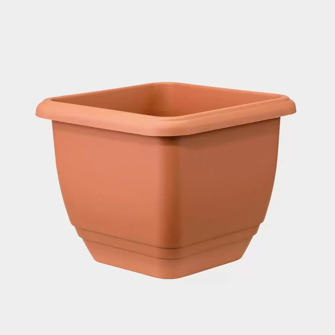 Stewart Balconniere Square Terracotta Planter - 30cm - Cowell's Garden ...