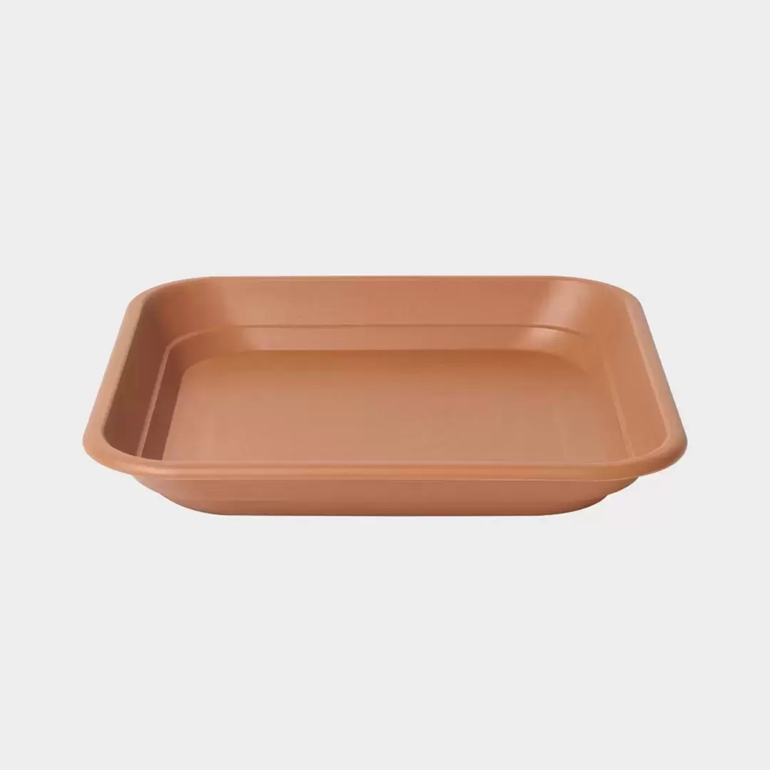 Stewart Balconniere Square Terracotta Tray - 40cm - Cowell's Garden ...