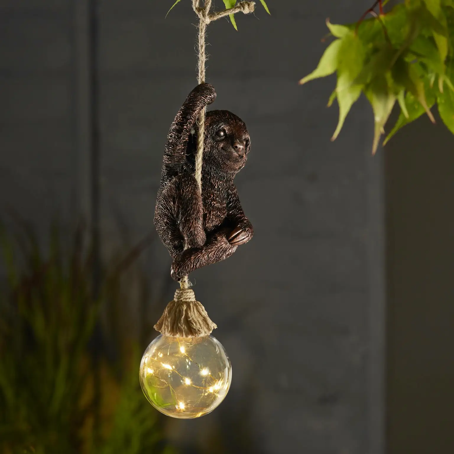 Swinging Sloth Garden Light - Cowell's Garden Centre | Woolsington