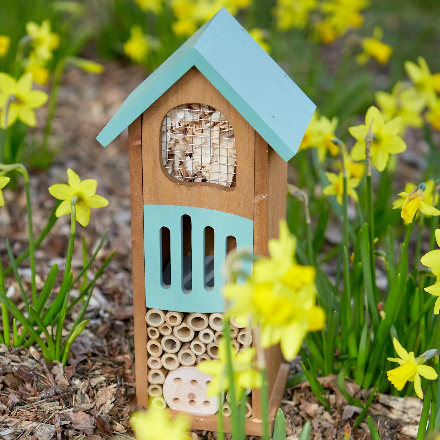 Tom Chambers Butterfly & Bug Tower - Cowell's Garden Centre | Woolsington