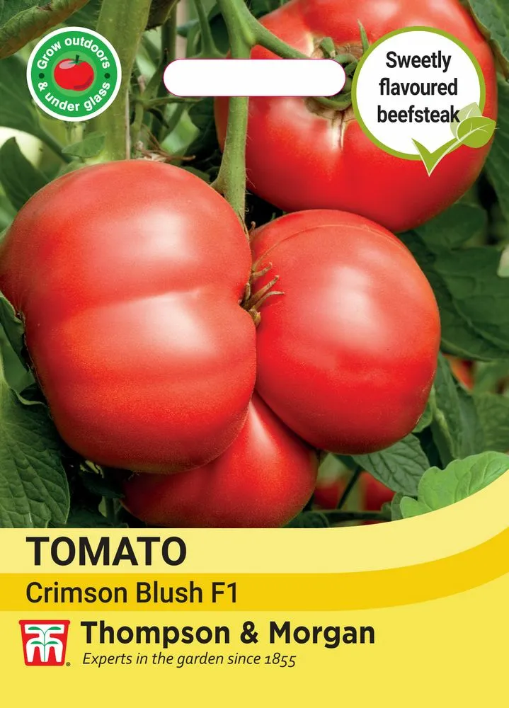 Tomato Crimson Blush F1 Seeds - Cowell's Garden Centre | Woolsington