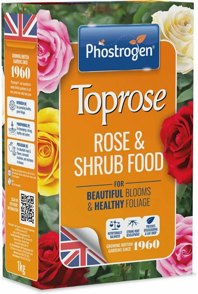 Toprose Rose & Shrub Feed 1kg - Cowell's Garden Centre | Woolsington