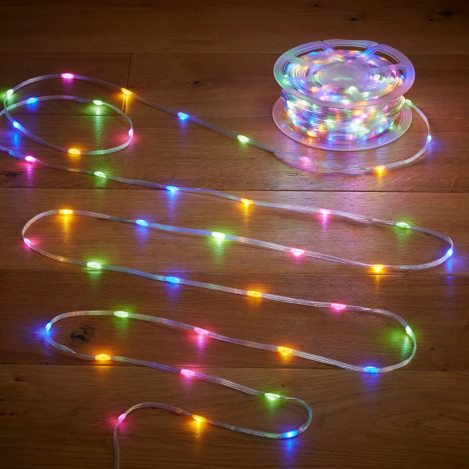 Two Tone Multi Rechargeable String Lights - 100 Lights - Cowell's ...